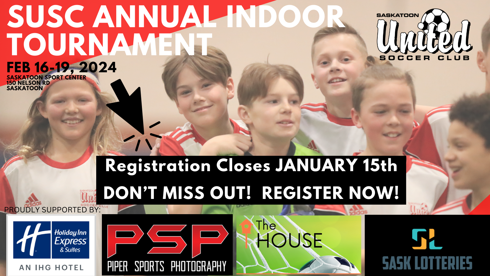 Saskatoon United Soccer Club : Website by RAMP InterActive